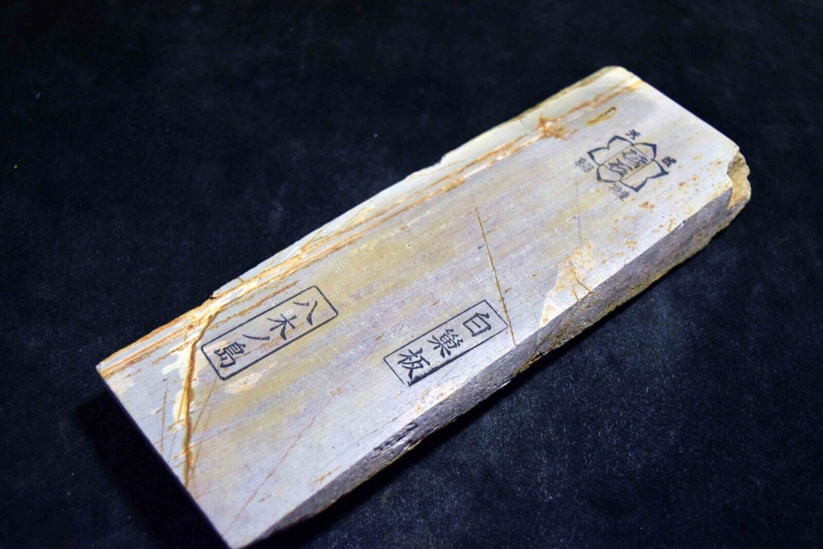 Japanese Natural Whetstone Yaginoshima Shiro Renge Suita 707g from Kyo ...