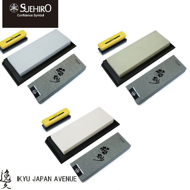 Suehiro Japanese Whetstone Gokumyo #10000 #15000 #20000 Super Finishin ...